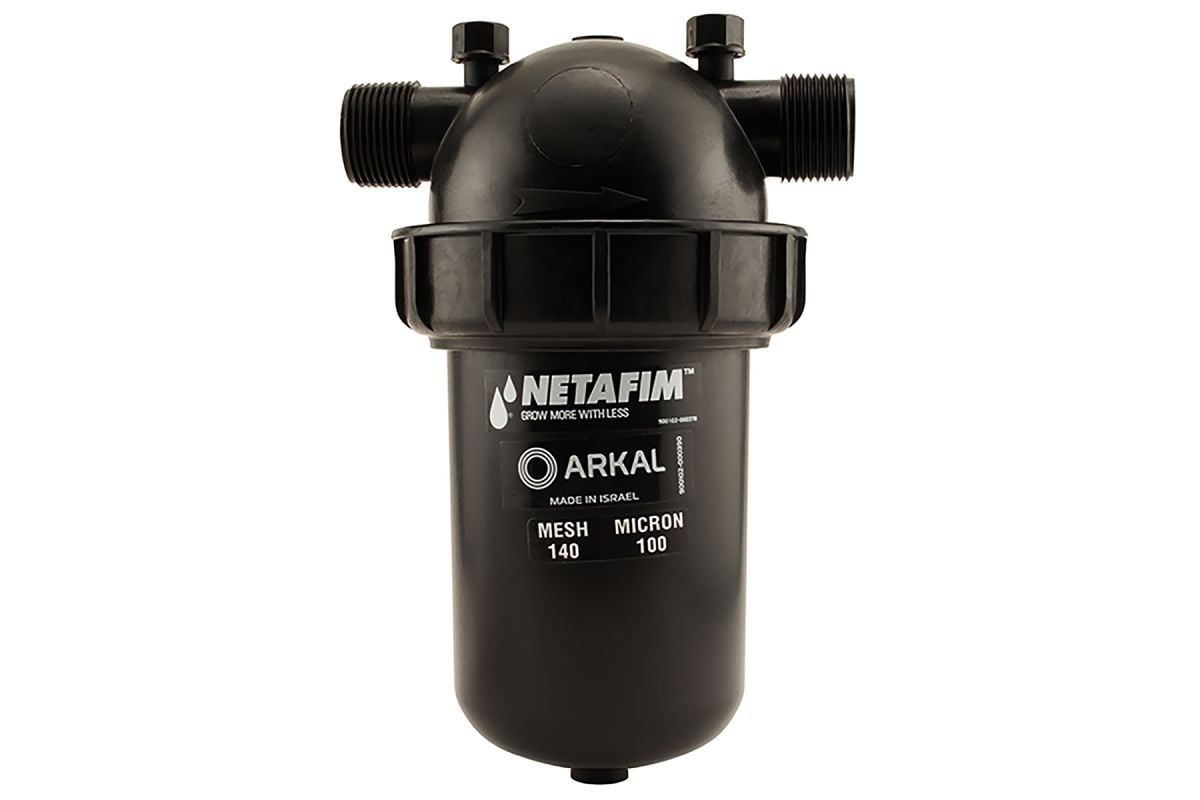 Netafim Disc Filter MPT x MPT 40 Mesh 1”, 26 GPM
