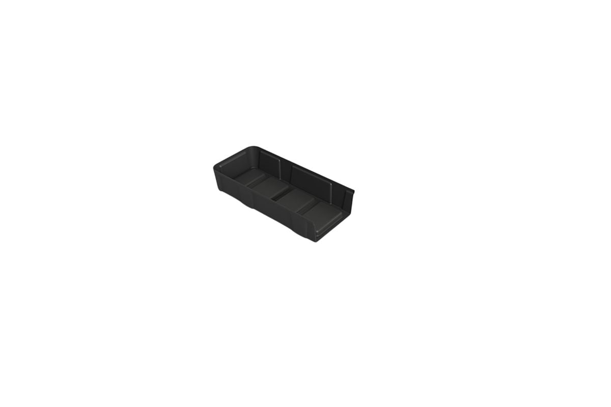 Botanicare 2'L End Gutter Tray Black