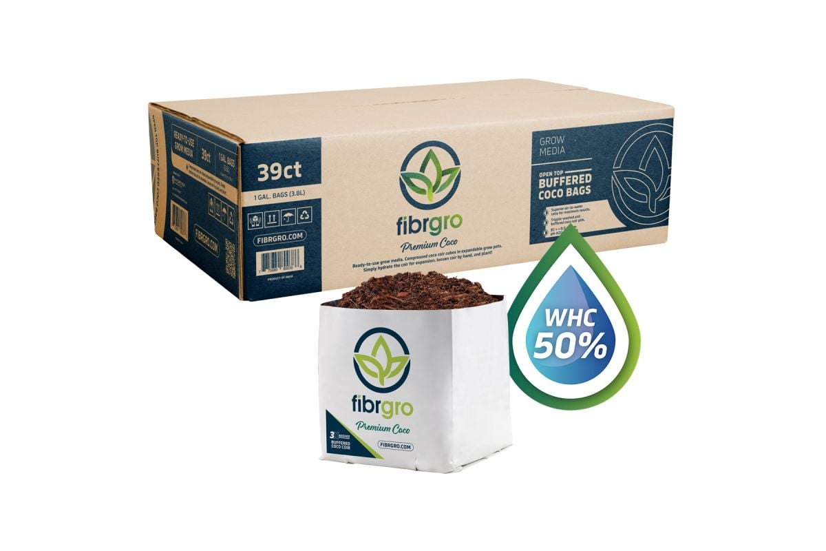 Fibrgro Coco Bag 1 Gal 50% WHC (39/Cs)