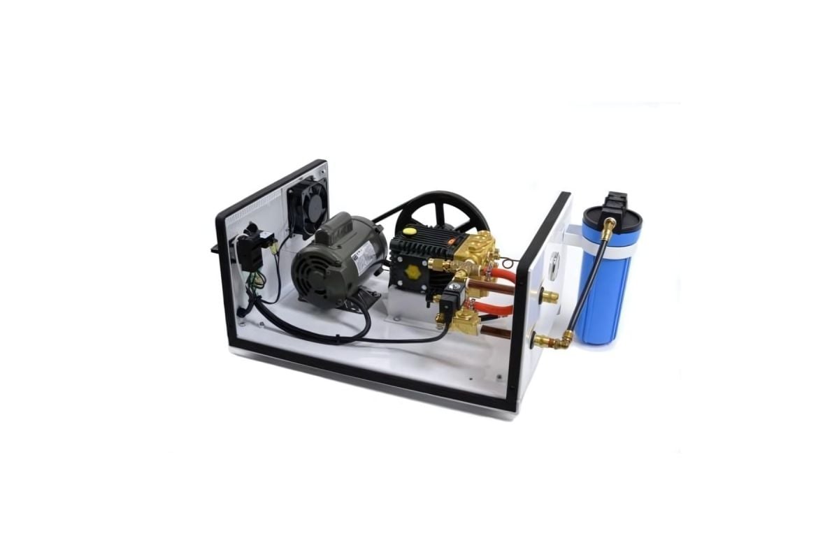 Fogco Pulley Drive Mist Pump .25 GPM .5HP 230V 2.4 FLA 730 RPM