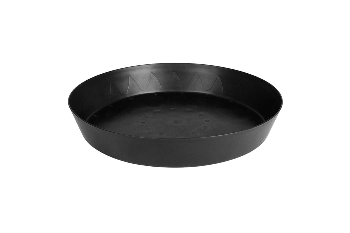 Gro Pro Heavy Duty Black Saucer W/Tall Sides 20"
