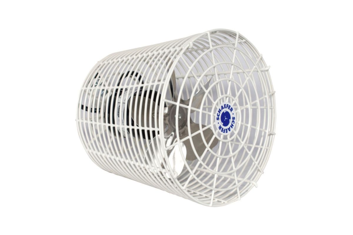 Schaefer Versa-Kool Deep Guard Circulation Fan 8"