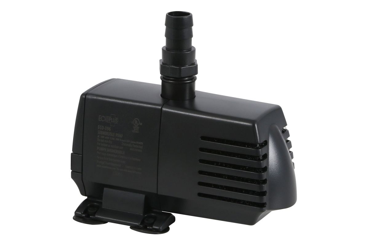 EcoPlus Eco396 Fixed Flow Submersible/Inline Pump 396GPH