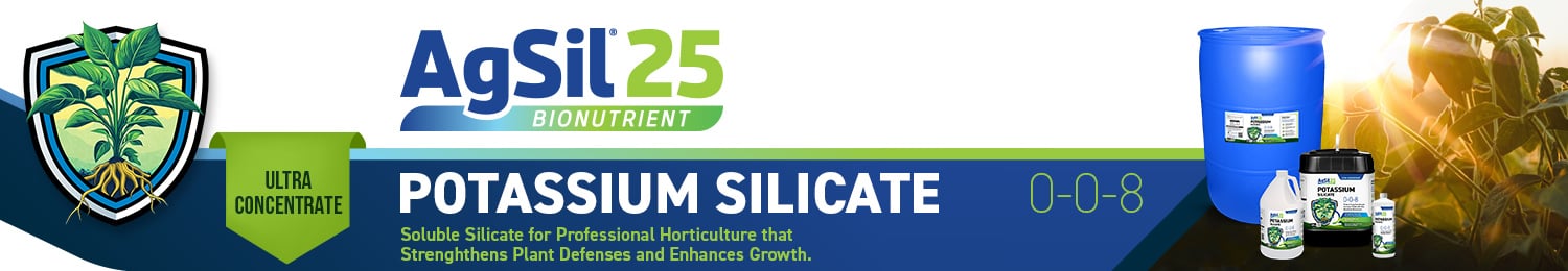 AgSil®25 Potassium Silicate Solution - Bionutrient for Resilient Growth