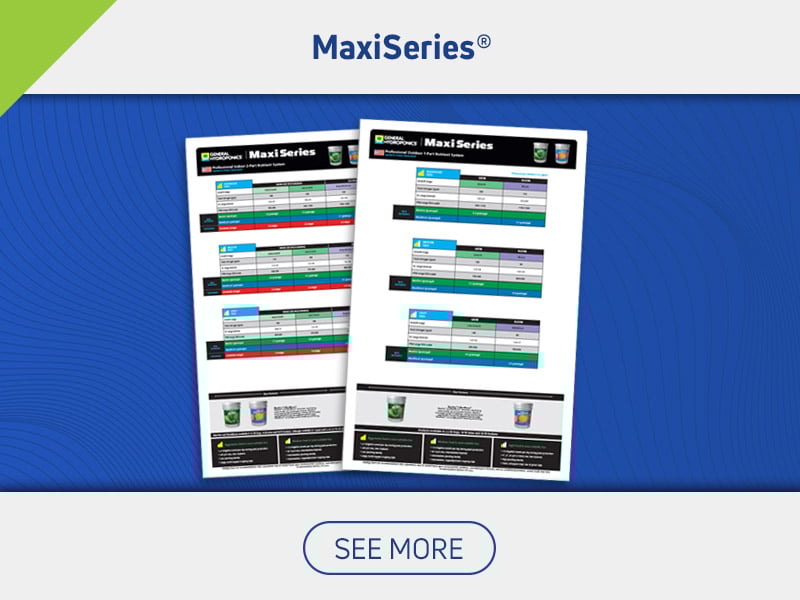 General Hydroponics Feeding Charts & Schedules